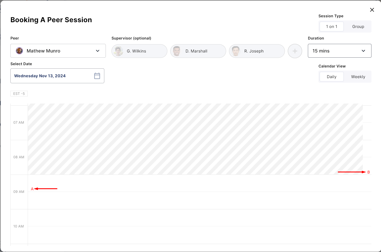 Booking a 1-on-1 Session – Keel Mind
