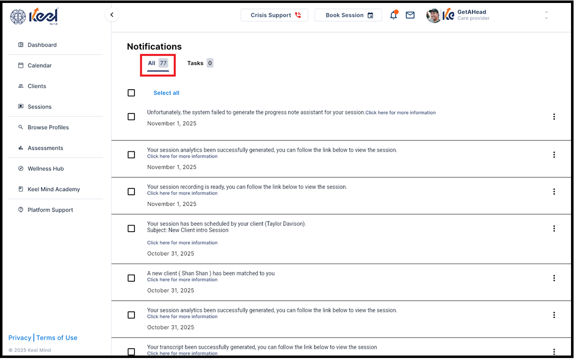 How to Check Notifications and Messages – Keel Mind