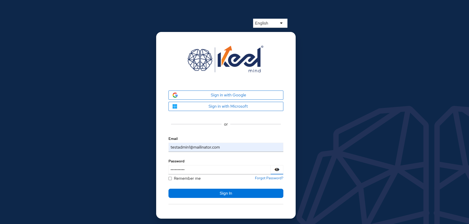 Setting Up your Org Admin Account – Keel Mind