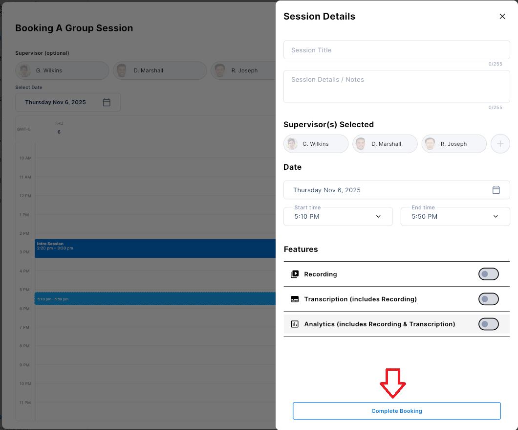 Booking a Group Session – Keel Mind